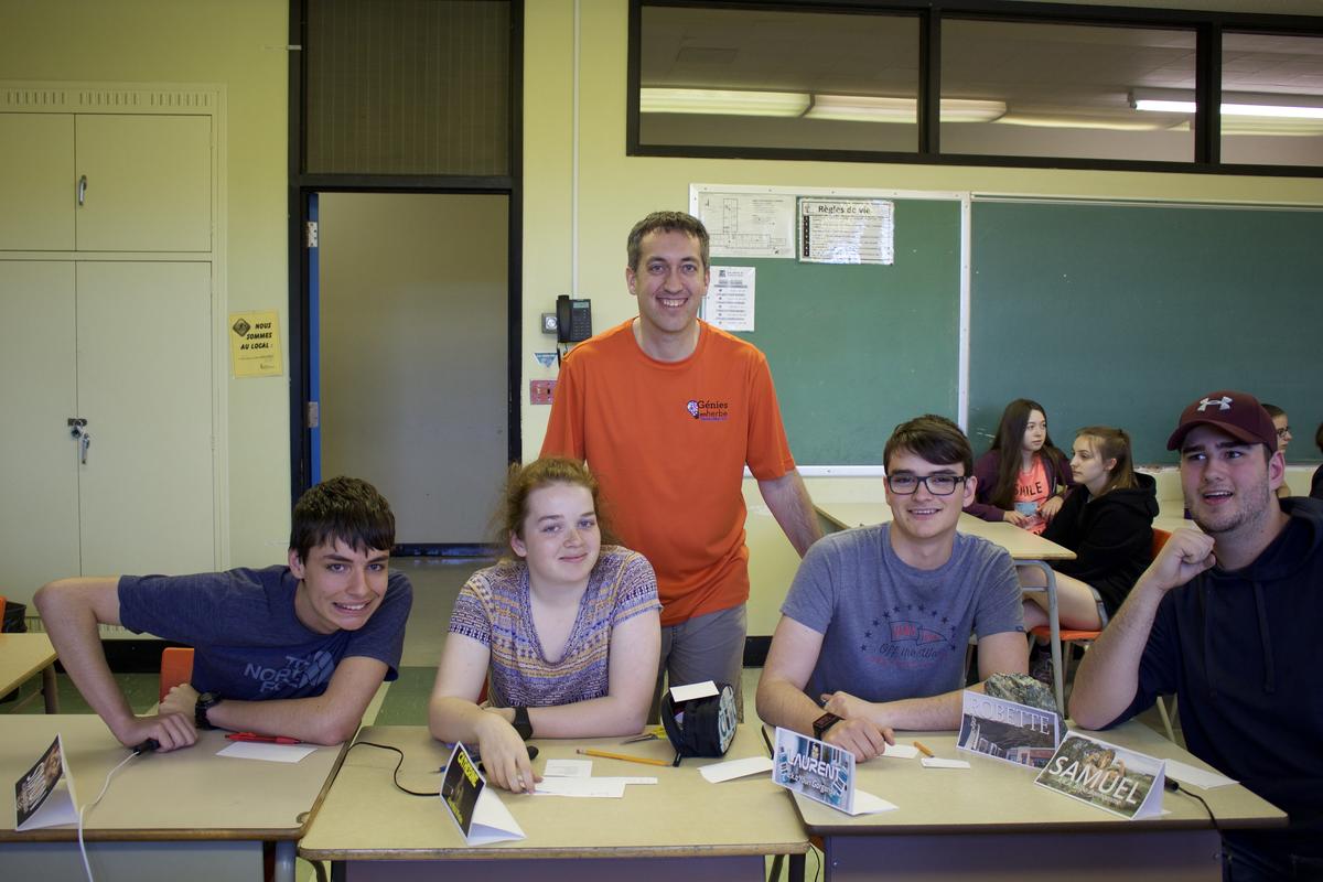 Génies en herbe : plusieurs écoles se distinguent - Courrier Frontenac
