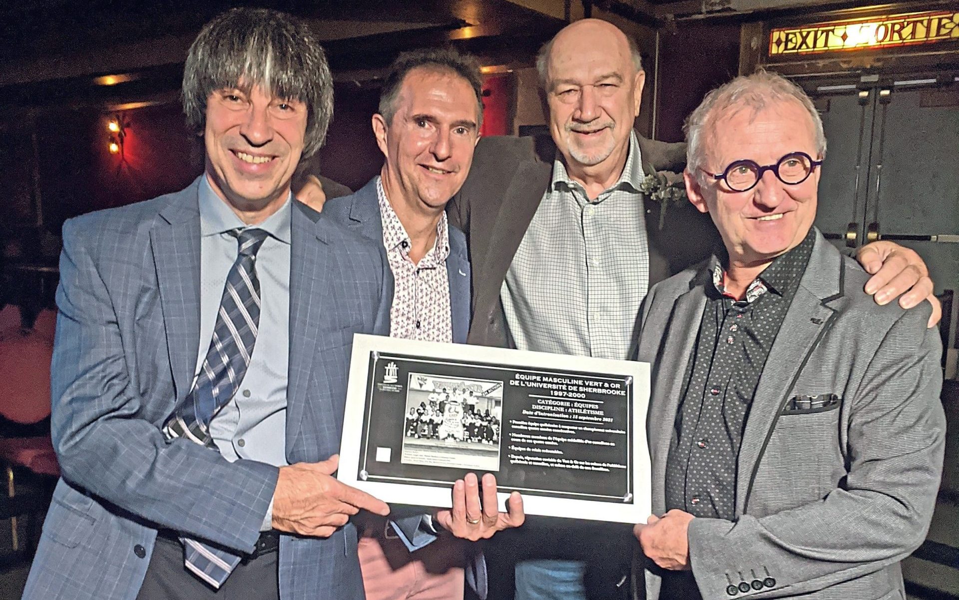Panthéon des sports de Sherbrooke : André Garon intronisé avec l'équipe ...