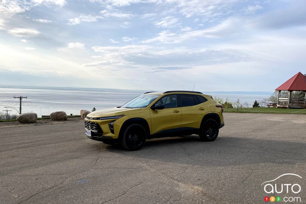 Nouveau Chevrolet Trax 2024 premier essai : petit mais costaud ...