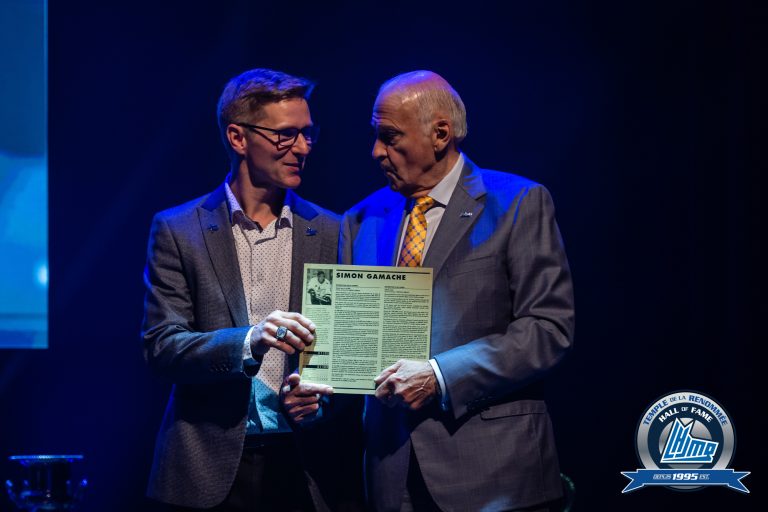 Simon Gamache intronisé au Temple de la renommée de la LHJMQ - Courrier ...