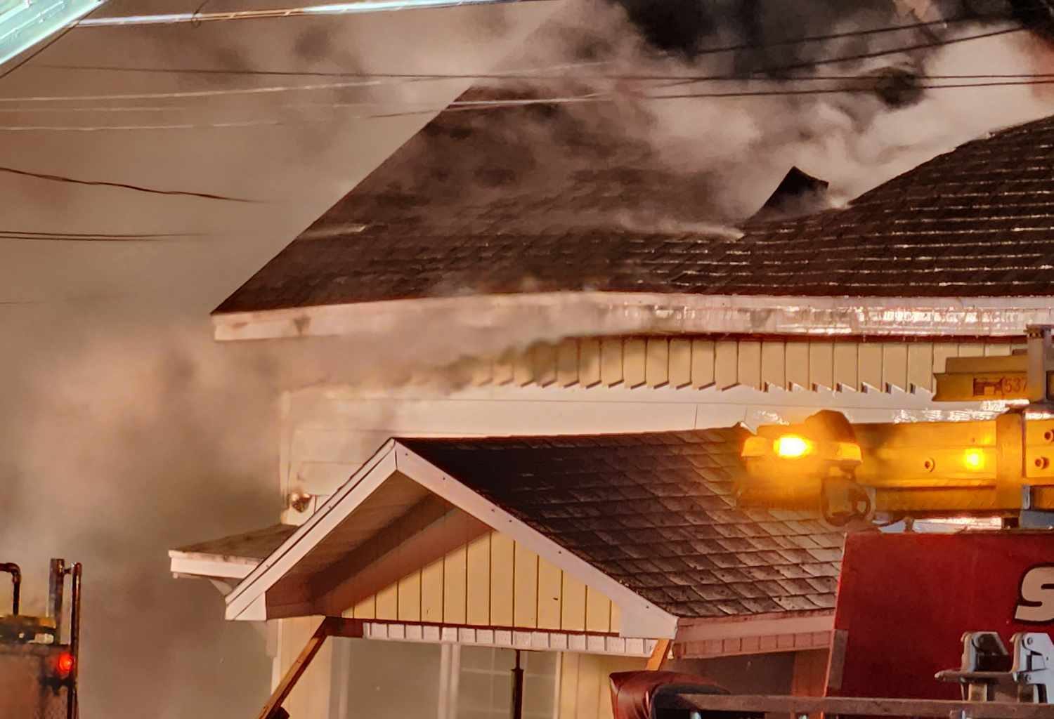 Une résidence détruite par les flammes à East Broughton - Courrier ...