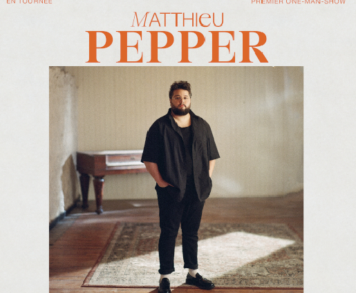 Matthieu Pepper à la salle Dussault - Courrier Frontenac