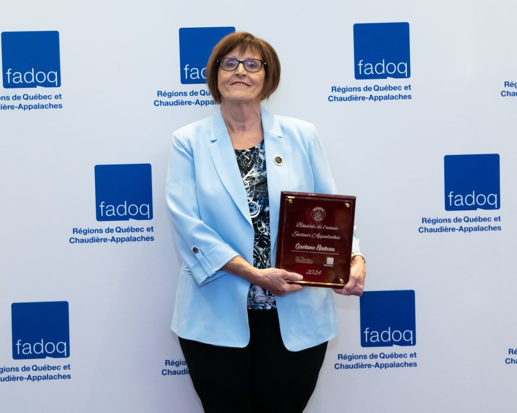 Gaétane Nadeau honorée pour son implication bénévole - Courrier Frontenac