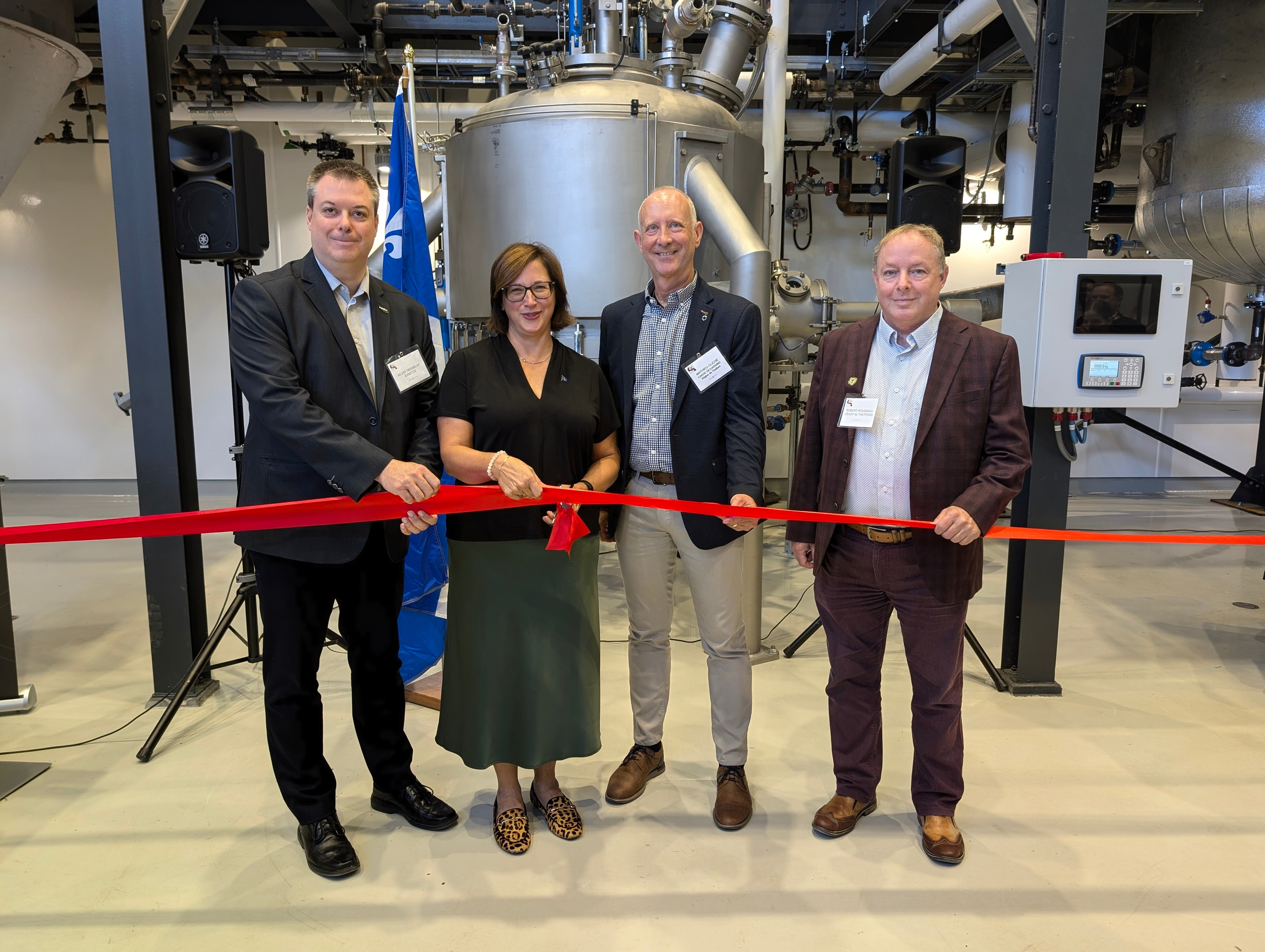 Kemitek inaugure sa nouvelle usine de fabrication précommerciale ...