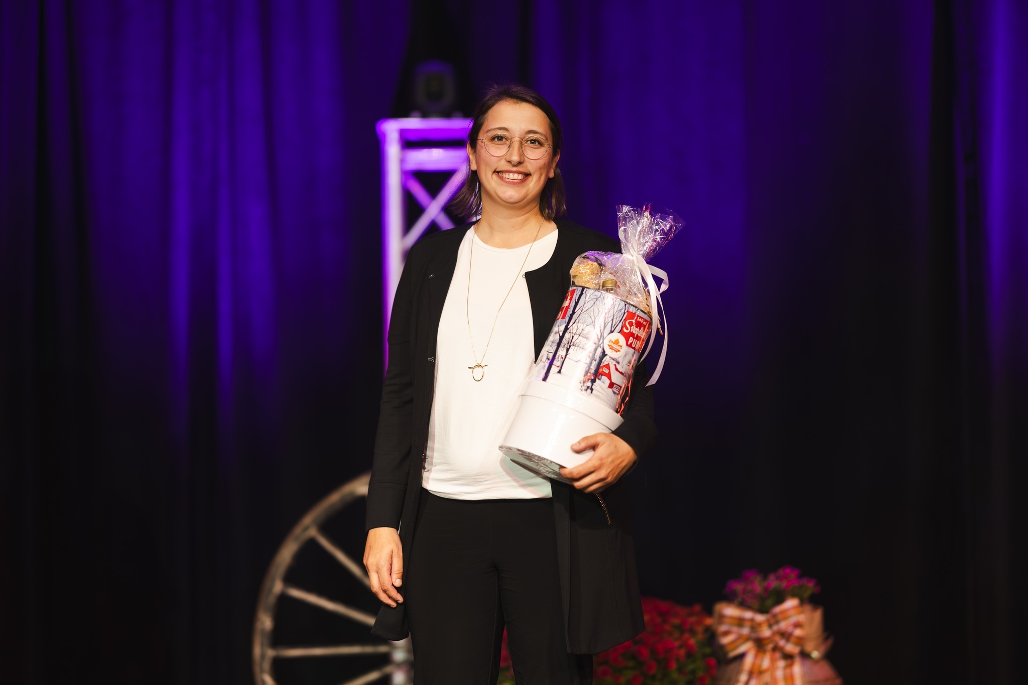 Mathilde Tremblay Grenier de la Ferme Champ Gauche honorée au Gala des ...