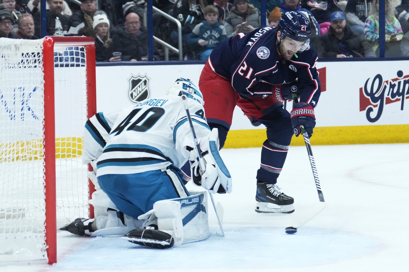 Une sixième victoire de suite pour les Blue Jackets, qui défont les ...