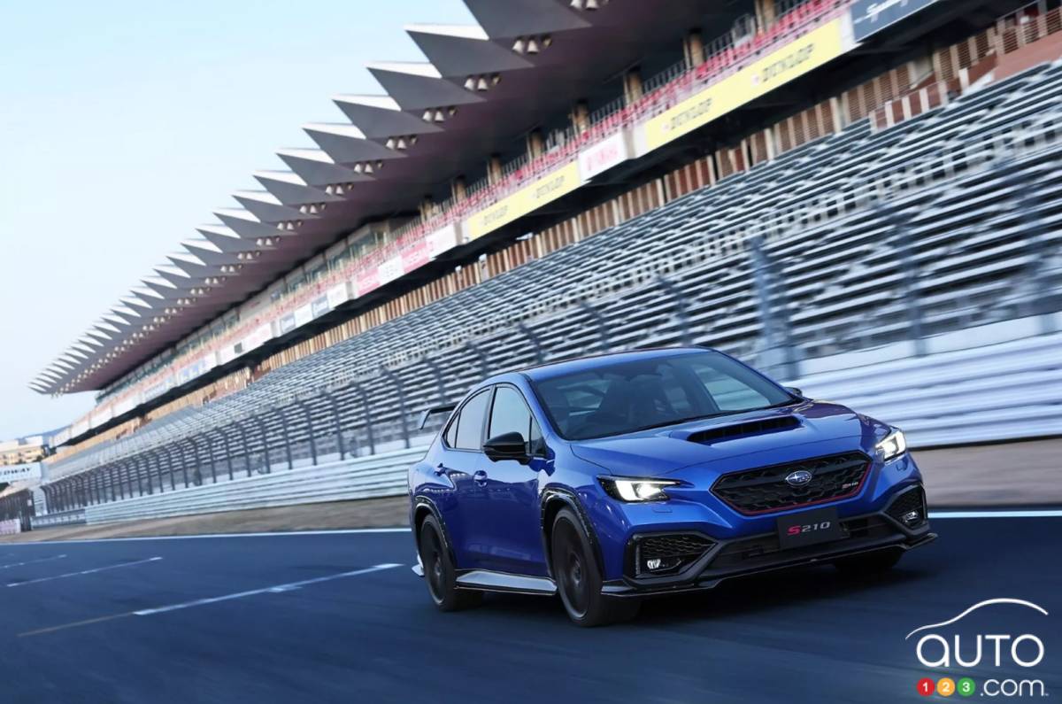 Tokyo 2025 : Subaru présente la WRX STi S210 - Courrier Frontenac