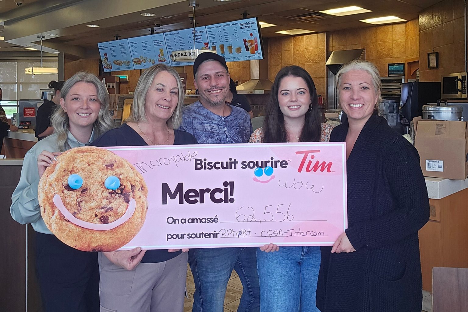 62 556 $ amassés grâce aux biscuits Sourire à Thetford Mines - Courrier ...