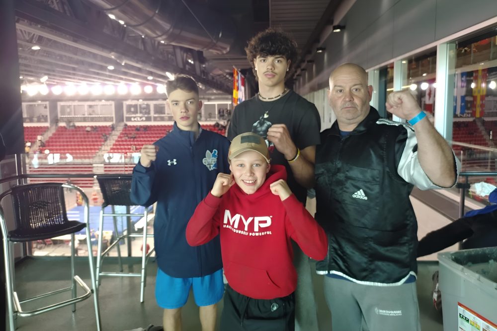 Éli Côté et Mathis Hamel livrent des combats serrés - Courrier Frontenac