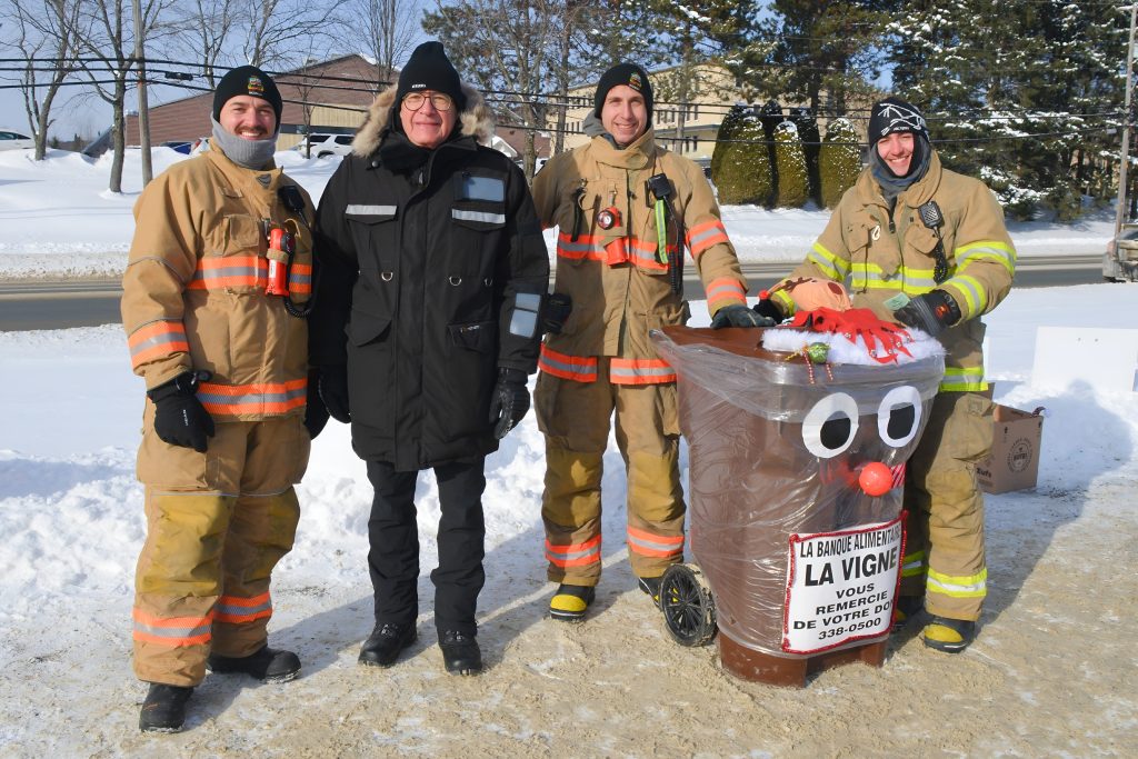 Montant record de 46 542 $ pour la 24e Guignolée des pompiers de ...